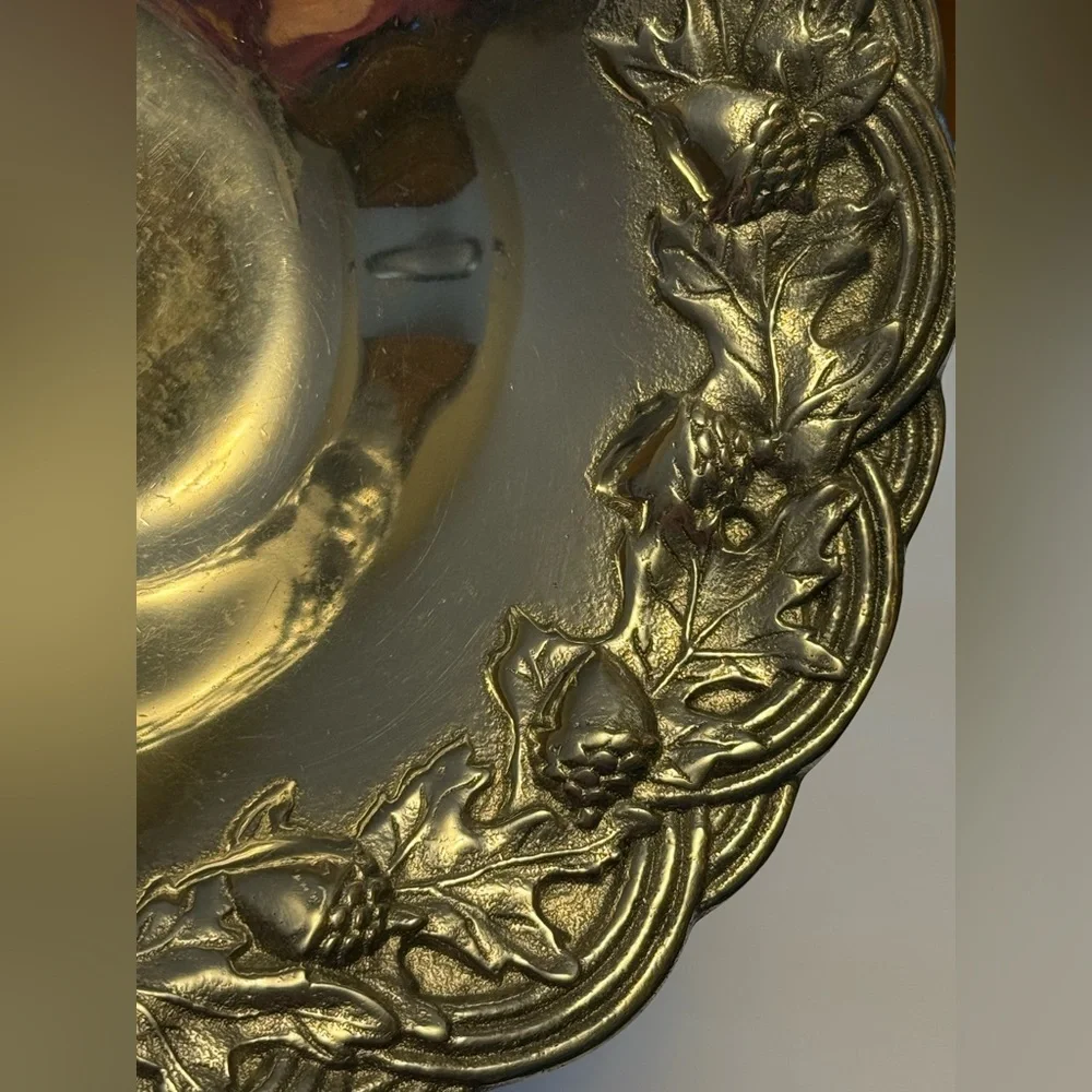Wilton Armetale | Dining | Vintage Wilton Rwp Armetale Oak Leaf And ...